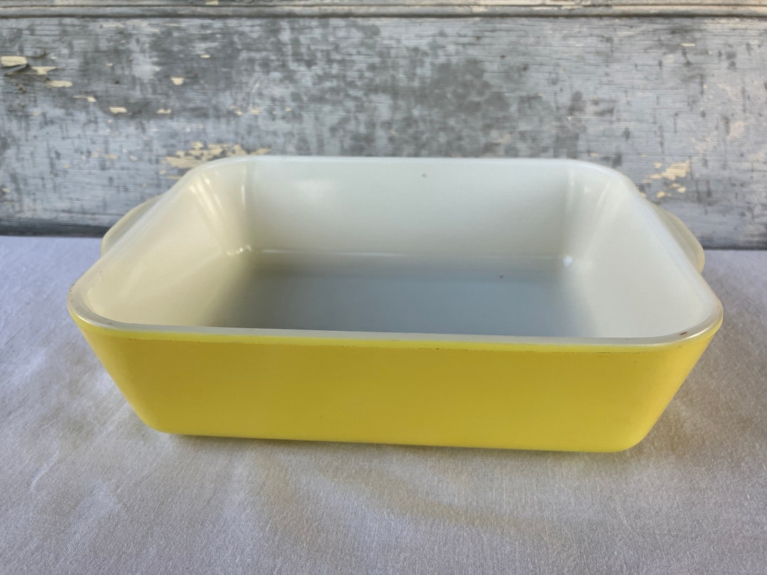 Vintage Pyrex 503 B in Yellow, NO Lid, Vintage Pyrex, Pyrex Fridgie ...