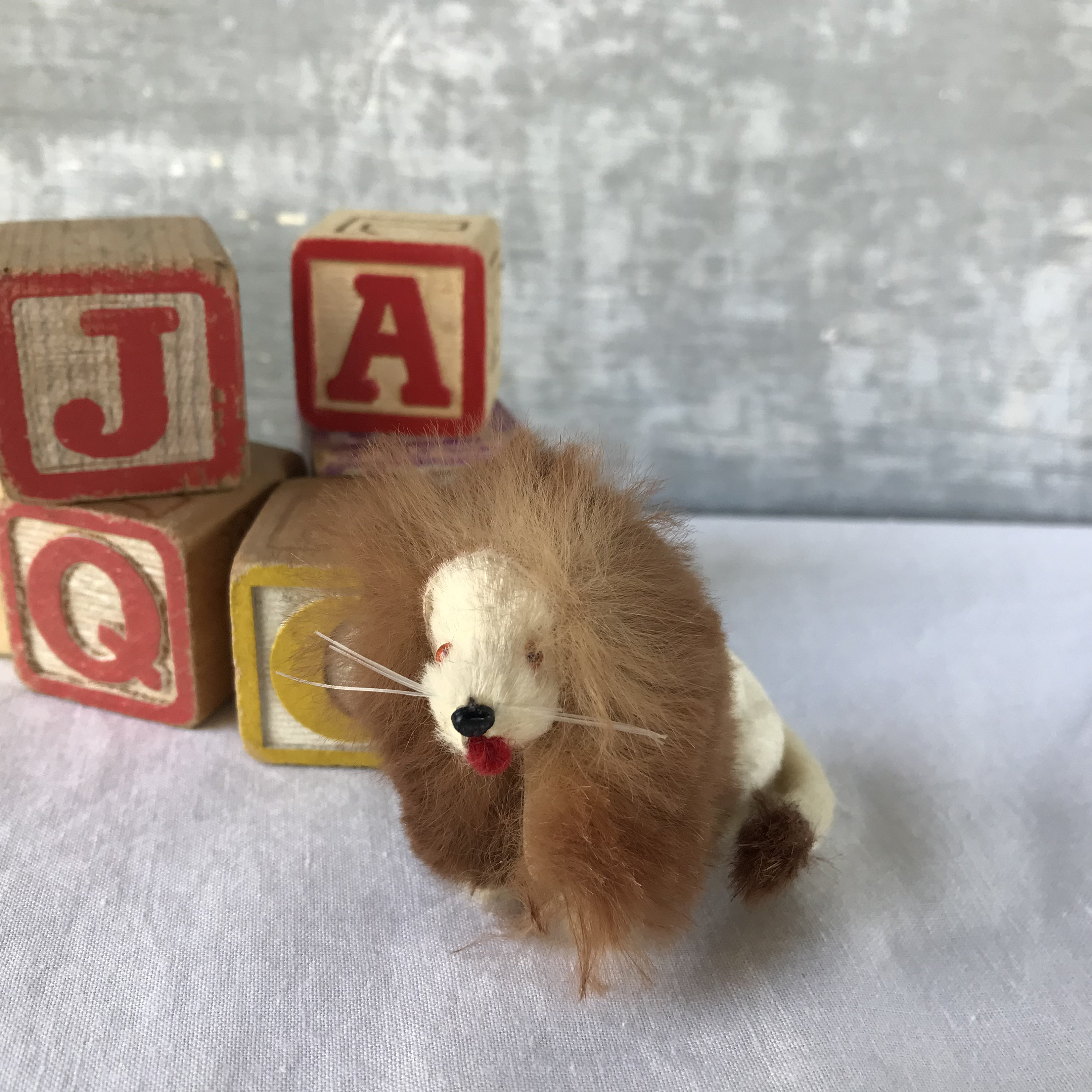 Vintage Miniature Lion Figurine Little Lion Vintage Toy - Etsy