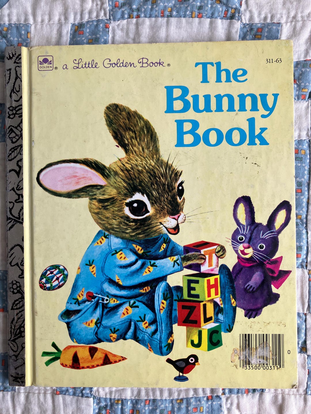 The Bunny Book, Little Golden Book, Patsy Scarry, Illustrated by ...