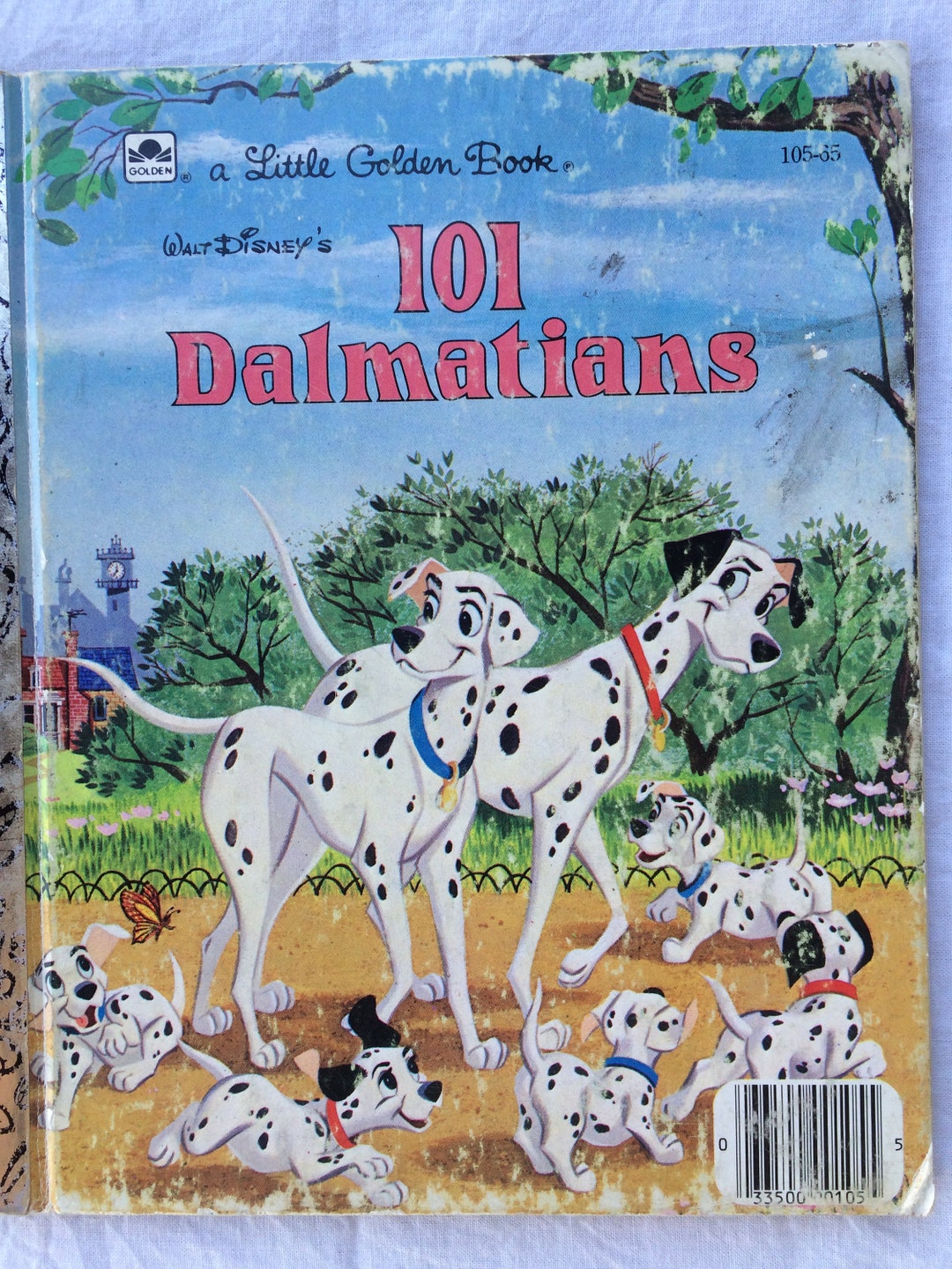 Vintage Walt Disney's 101 Dalmatians Little Golden Book, Children's ...