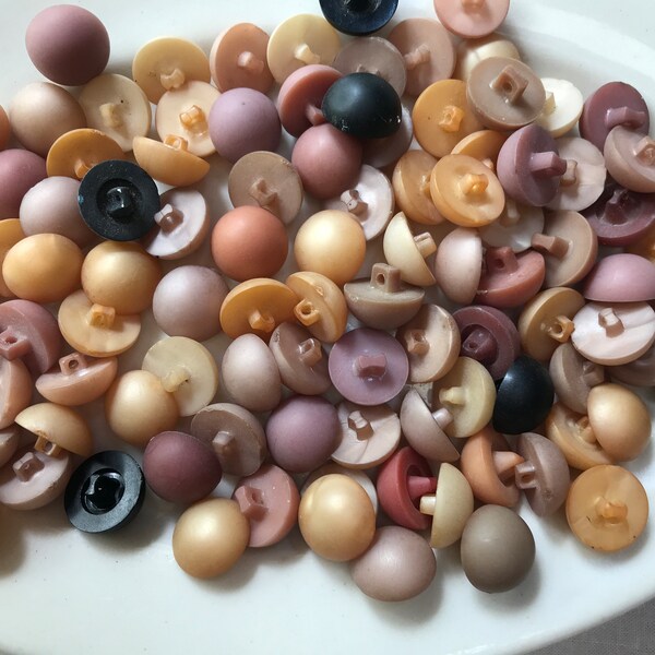 Neutral Buttons - Etsy