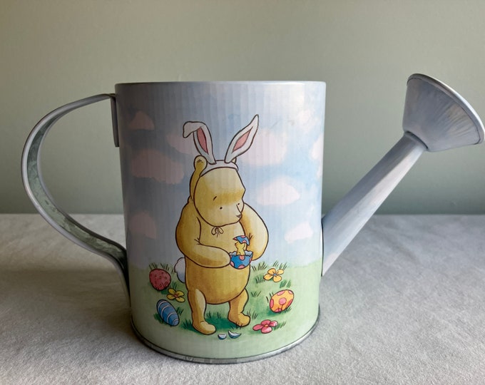 RARE Vintage Classic Winnie the Pooh Tin Watering Can From Michel ...