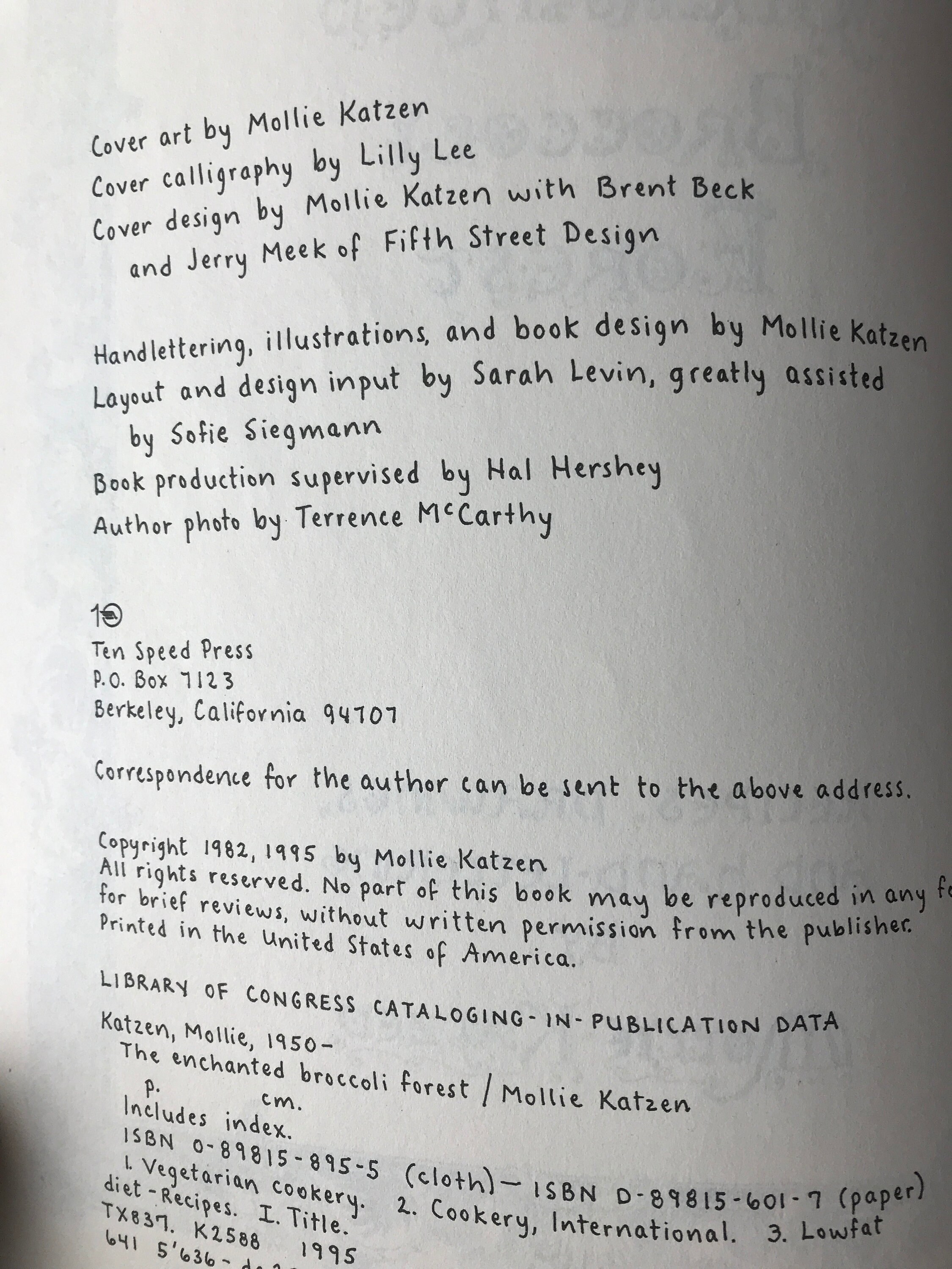 The Enchanted Broccoli Forest New Revised Edition Mollie - Etsy