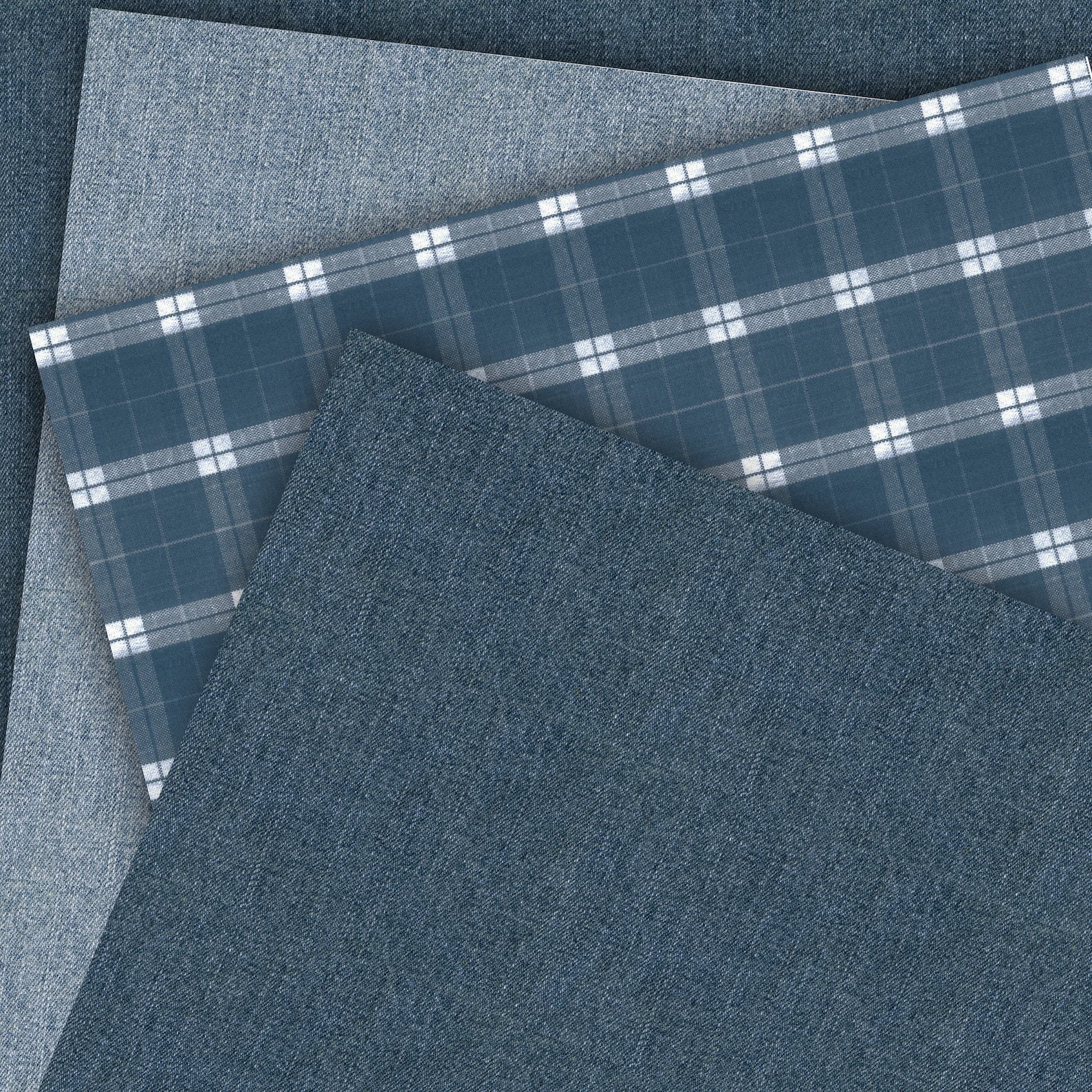 Dapper Denim - Digital Paper Pack - Denim / Stripes / Solid Colors ...