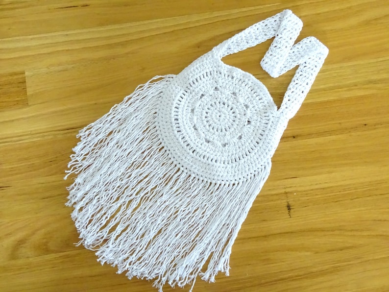 Boho Crochet Shoulder Bag Pattern PDF – DIY Tote Purse Tutorial - Etsy