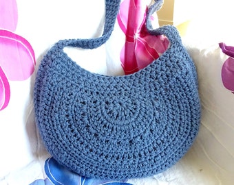 Crochet Boho Bag Pattern: DIY Shoulder Bag Tutorial (PDF Download) - Etsy