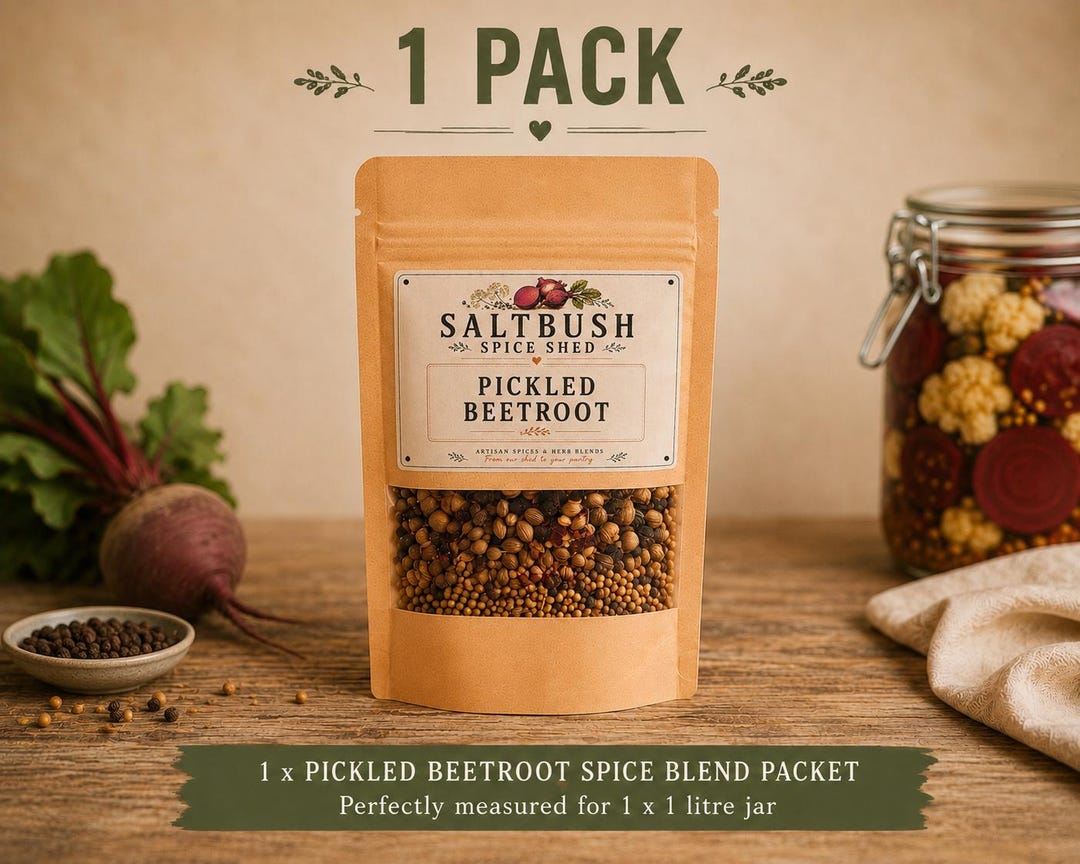 Pickled Beetroot Spice Packet | Complete Pickling Recipe and ...