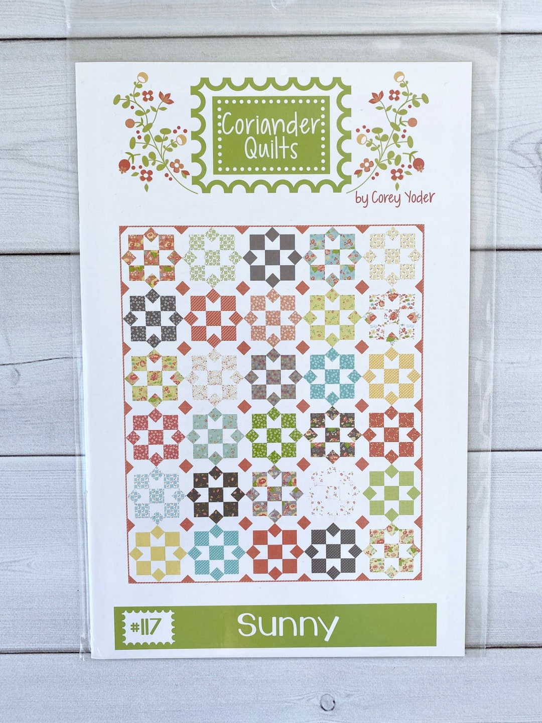Sunny by Corey Yoder of Coriander Quilts New - Etsy