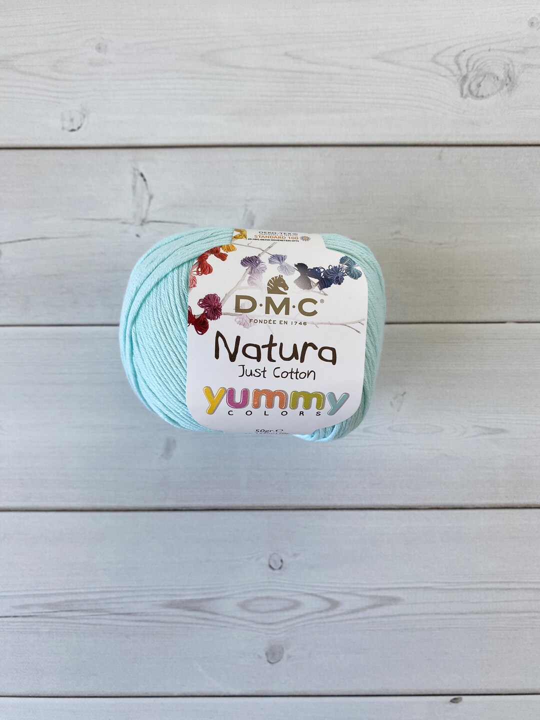 DMC Natura Just Cotton Aqua - Etsy