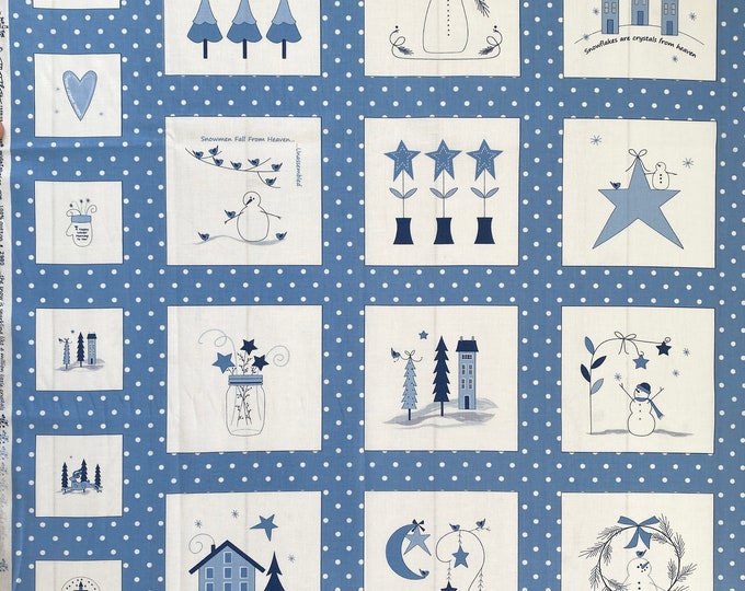 Crystal Lane Panel by Bunny Hill Designs for Moda - Etsy