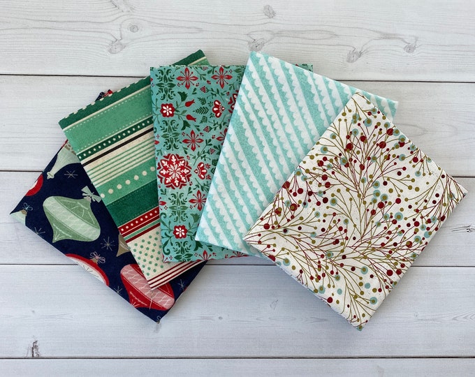 Curated Basicgrey Bundle for Moda - 5 Fat Quarters - Etsy
