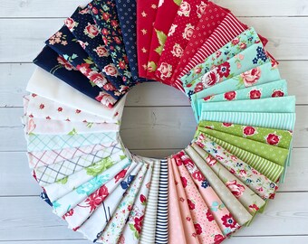 Little Ruby by Bonnie & Camille for Moda, 6 Fat Quarters - Etsy