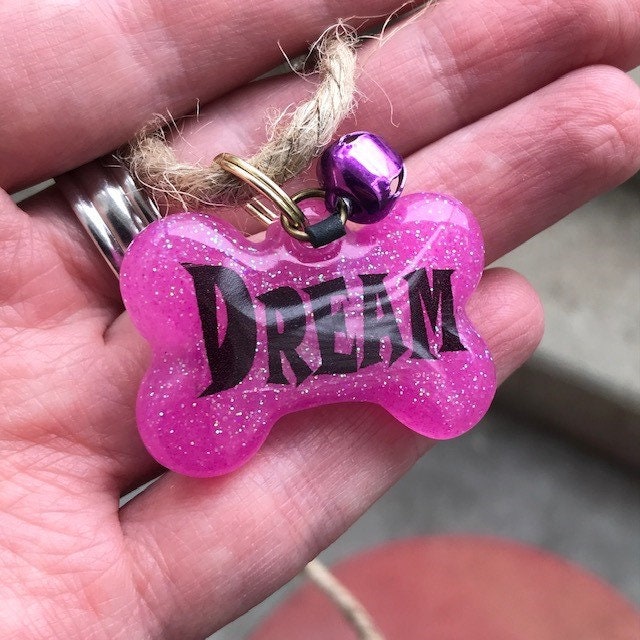 Big Bone Bullet Casing Dog Tag glows in the Dark - Etsy