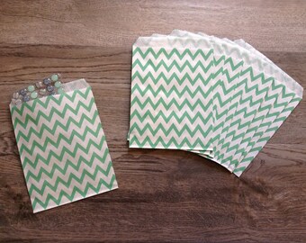 Mint green chevron | Etsy