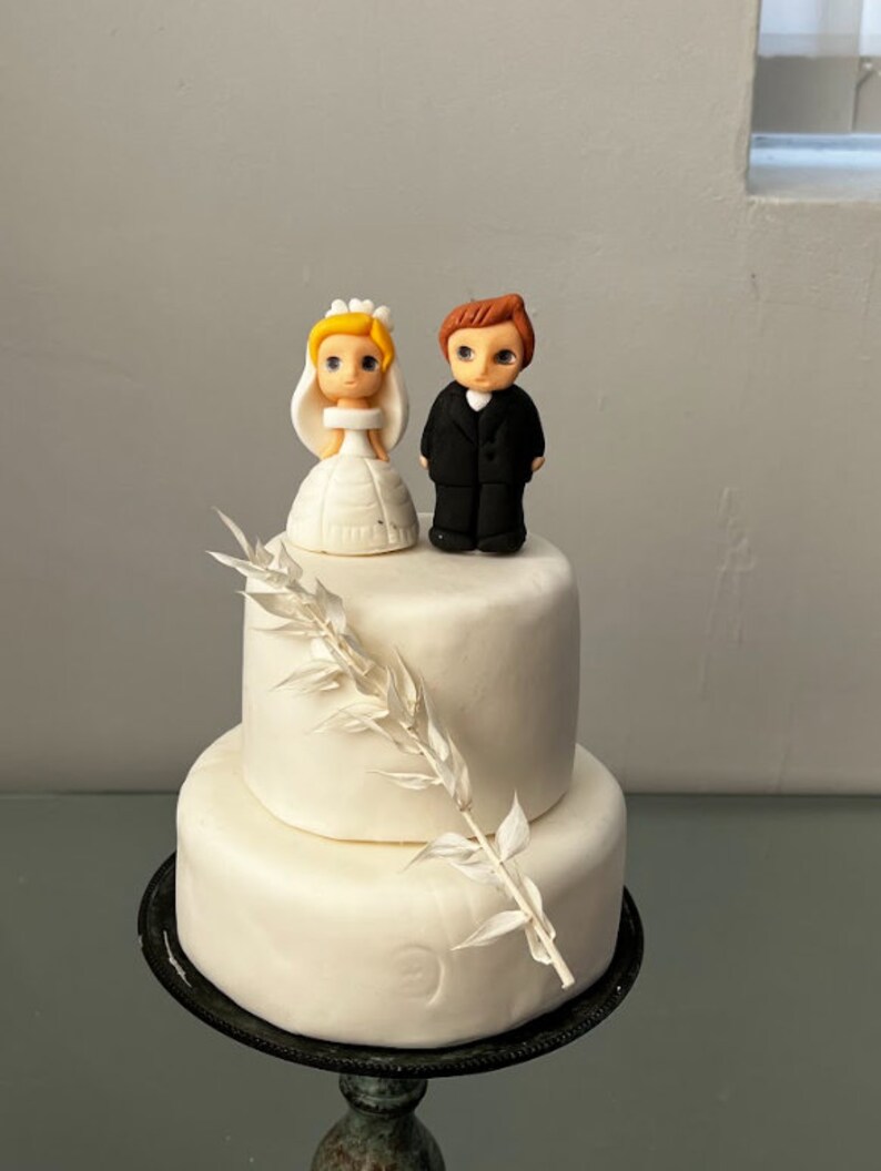 Personalized Groom Cake Topper, Handmade Fondant Wedding Decoration ...
