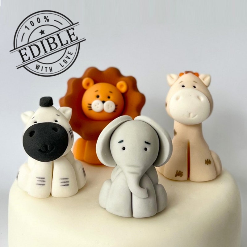 Animal Cake Topper 4 - Etsy UK