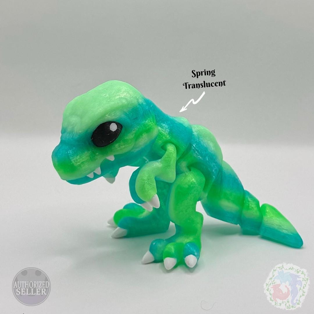 Baby T-rex Articulated 3D Print - Etsy