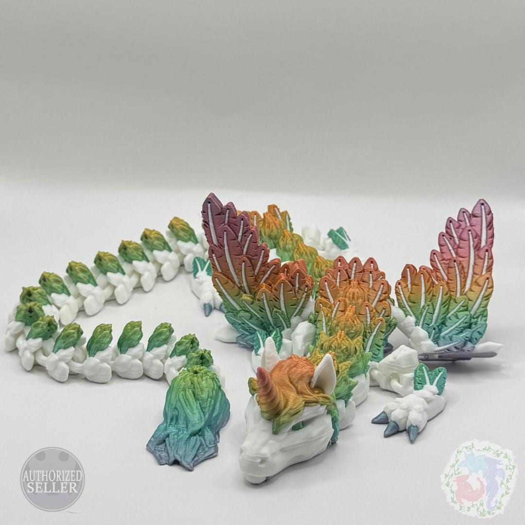 Adult Alicorn Dragon 3D Articulated Print - Etsy