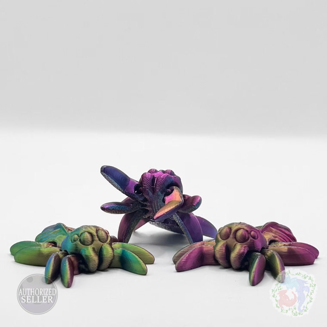 3D Print Little Articulated Spider - Etsy