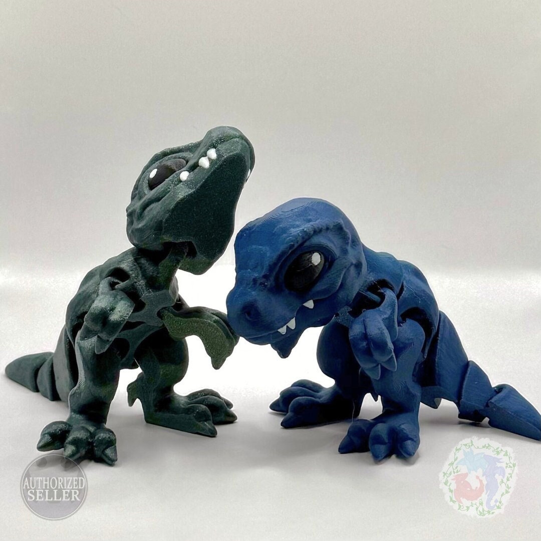 Baby T-rex Articulated 3D Print - Etsy