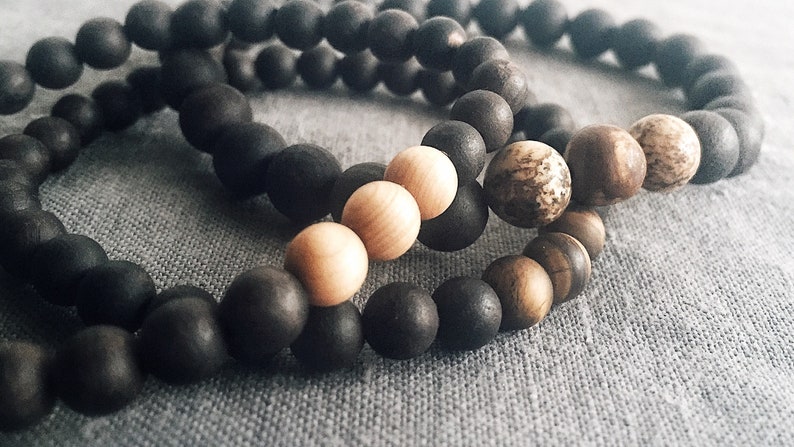 Poly triad bracelets set of 3 polyamory jewelry poly gifts | Etsy