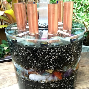 Giant Orgone 5G Fighter Plus Cloud Buster – 9 Pole Chembuster, Crystal ...