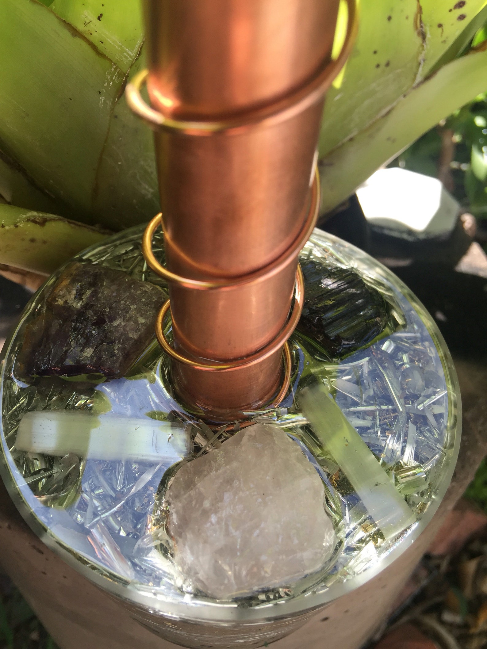 Stunning Tall Twist Powerful Tabletop Orgone Cloud Buster | Etsy