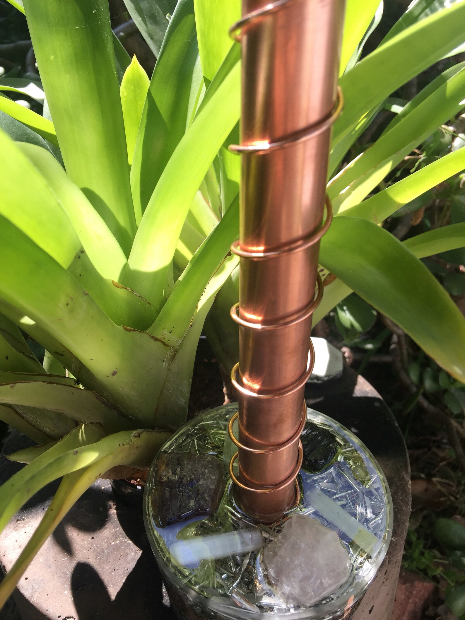 Stunning Tall Twist Powerful Tabletop Orgone Cloud Buster - Etsy