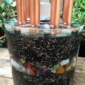 Giant Orgone 5G Fighter Plus Cloud Buster – 9 Pole Chembuster, Crystal ...