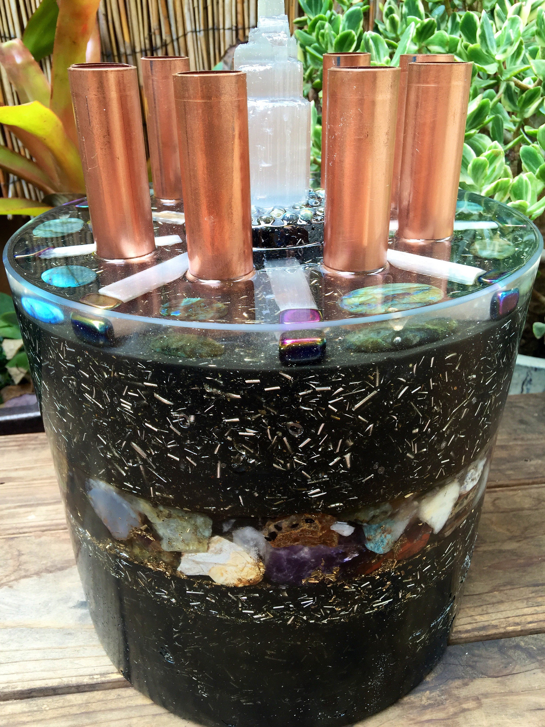 Giant Orgone 5G Fighter Plus Cloud Buster – 9 Pole Chembuster, Crystal ...