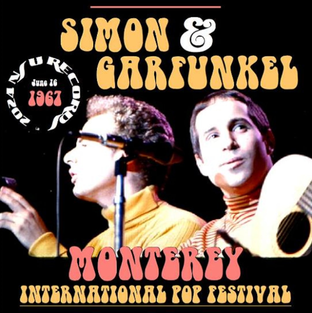 Simon and Garfunkel Live at the Monterey Pop Festival 1967 June 16 LTD ...