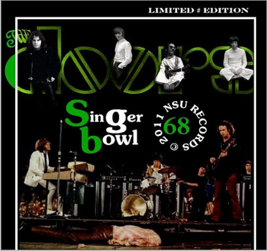 The Doors Live at the Singer Bowl in Flushing NY 1968 August 8th, LTD ...