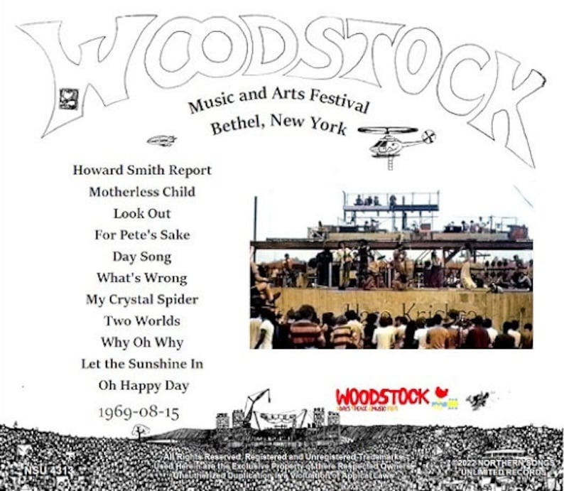 Sweetwater Live at Woodstock Festival 1969 Ltd Cd - Etsy