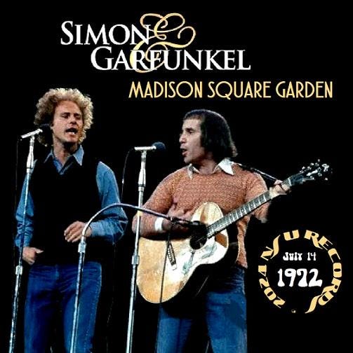 Simon et Garfunkel Madison Square Garden, 14 juillet 1972 LTD CD - Etsy ...