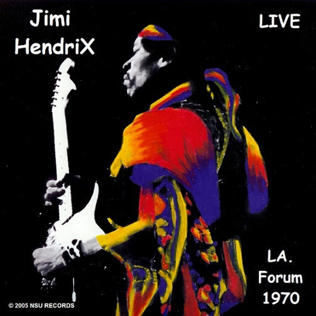 Jimi Hendrix Live at the L.A. Forum 1970, 2 CD (OOP) - Etsy