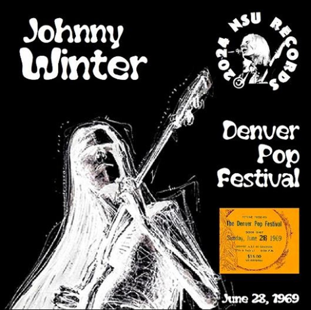 Johnny Winter Live at the Denver Pop Festival 1969 June 28th LTD CD - Etsy