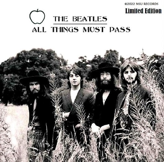 The Beatles All Things Must Pass Lp LTD CD - Etsy