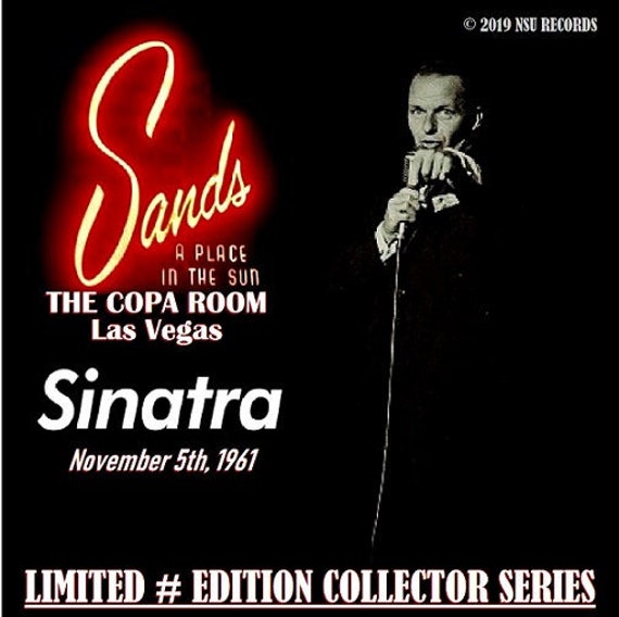 Frank Sinatra live at the copa room in las vegas 1961 | Etsy