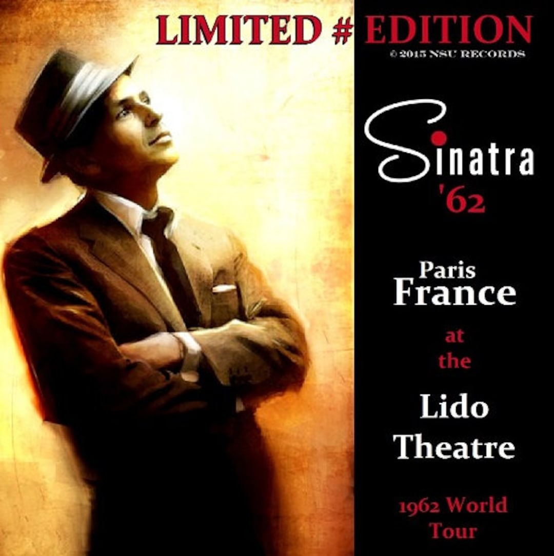 Frank Sinatra Live at the Lido Theatre in Paris, France 1962 June 5th ...