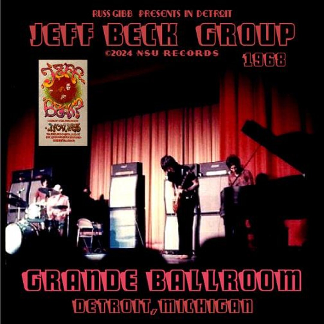 Jeff Beck Group - Live in Detroit 1968 - Rare LTD CD - Etsy