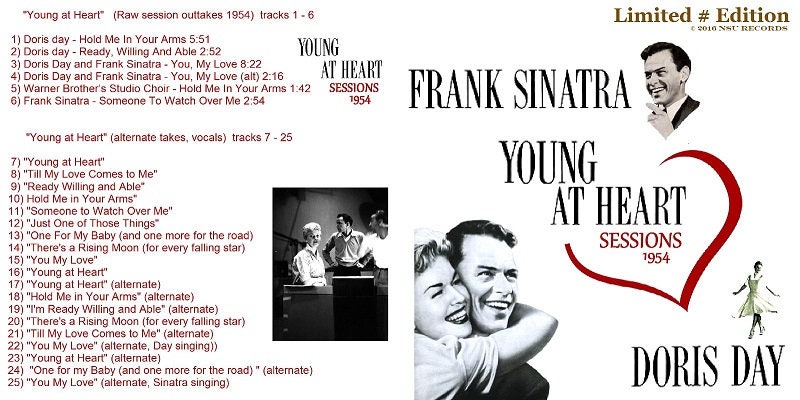 Frank Sinatra & Doris Day Young at Heart Sessons 1954 Ltd Cd - Etsy