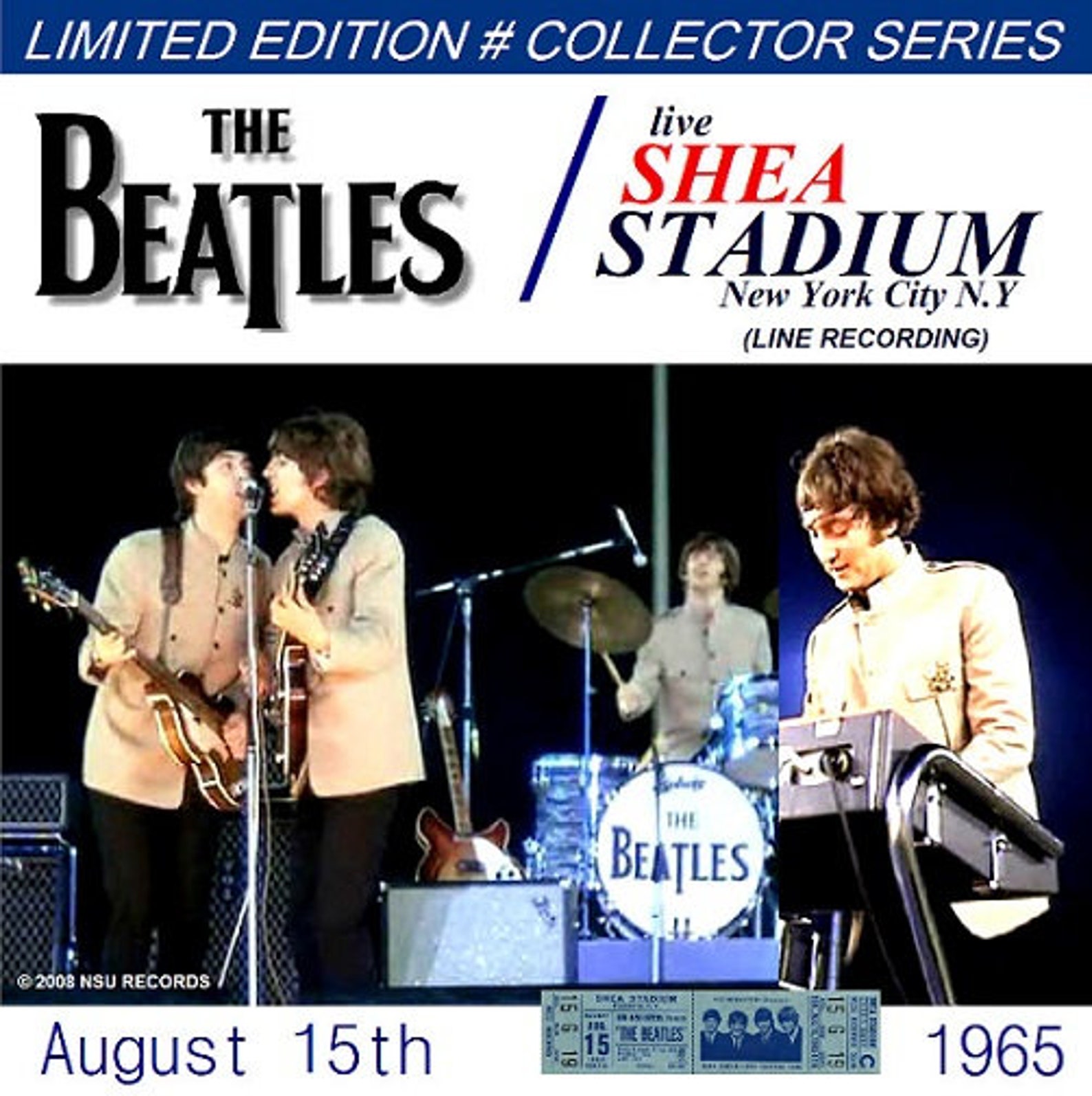 The Beatles Shea Stadium 1965 Ltd Cd - Etsy