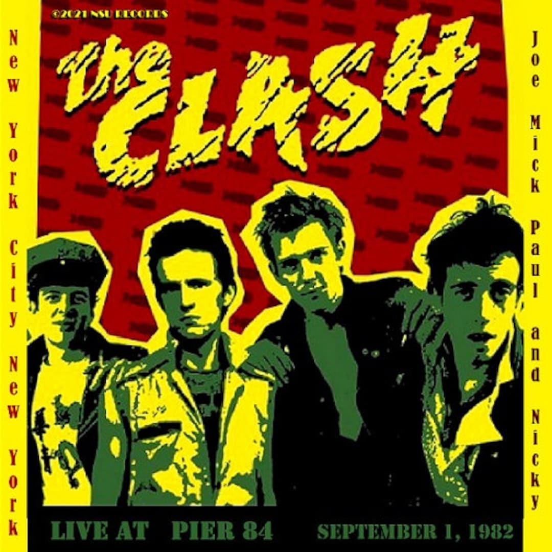 The Clash Live at Pier 84 NYC 1982 - Limited Edition 2 CD - Etsy