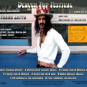Frank Zappa & the Mothers of Invention Denver Pop Fest 1969 June 27 Ltd ...