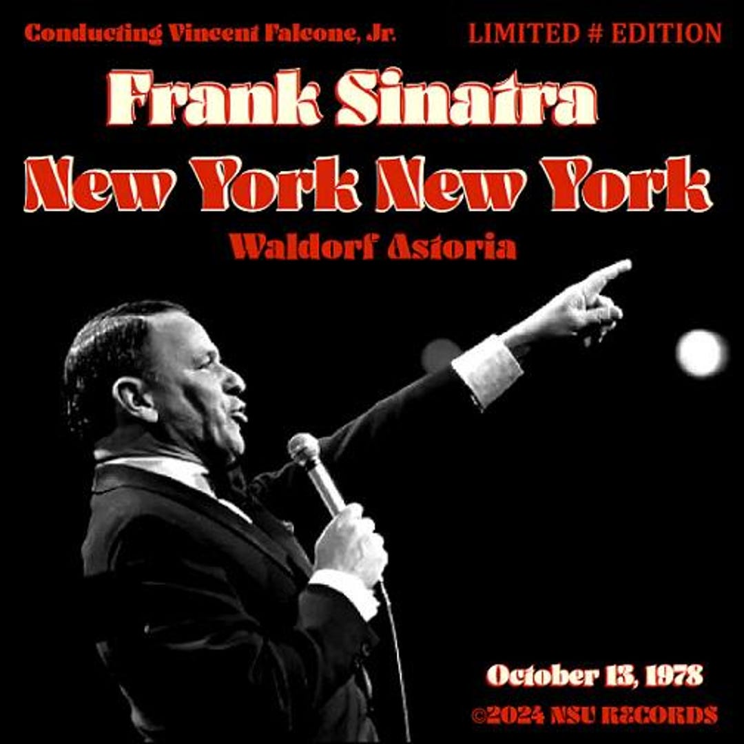 Frank Sinatra Waldorf Astoria in New York City 1978 October 13 Ltd # Cd ...