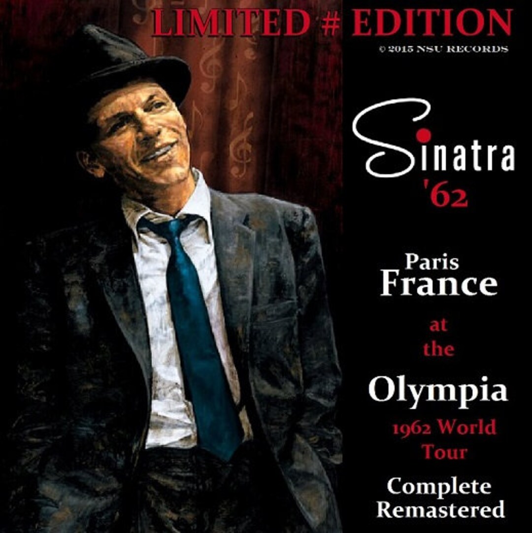 Frank Sinatra Live in Paris France 1962 June 7 Ltd # 2cd OUT OF PRINT ...