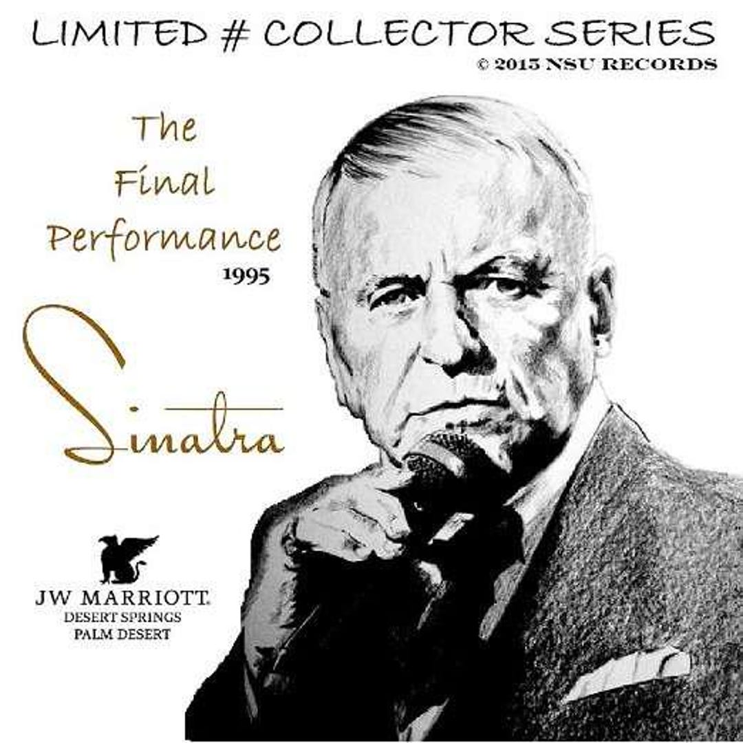 Frank Sinatra Final Performance 1995 February 25th LTD CD OOP!! - Etsy