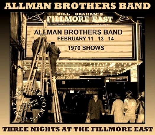 The Allman Brothers Live at the Fillmore East 1970 Febuary LTD 3CD OOP ...