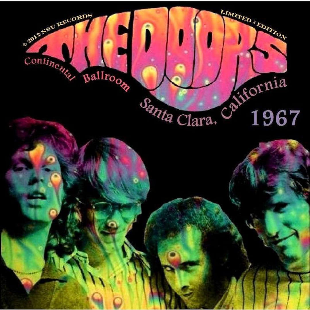 The Doors Live Santa Clara California 1967 7.09 LTD CD - Etsy