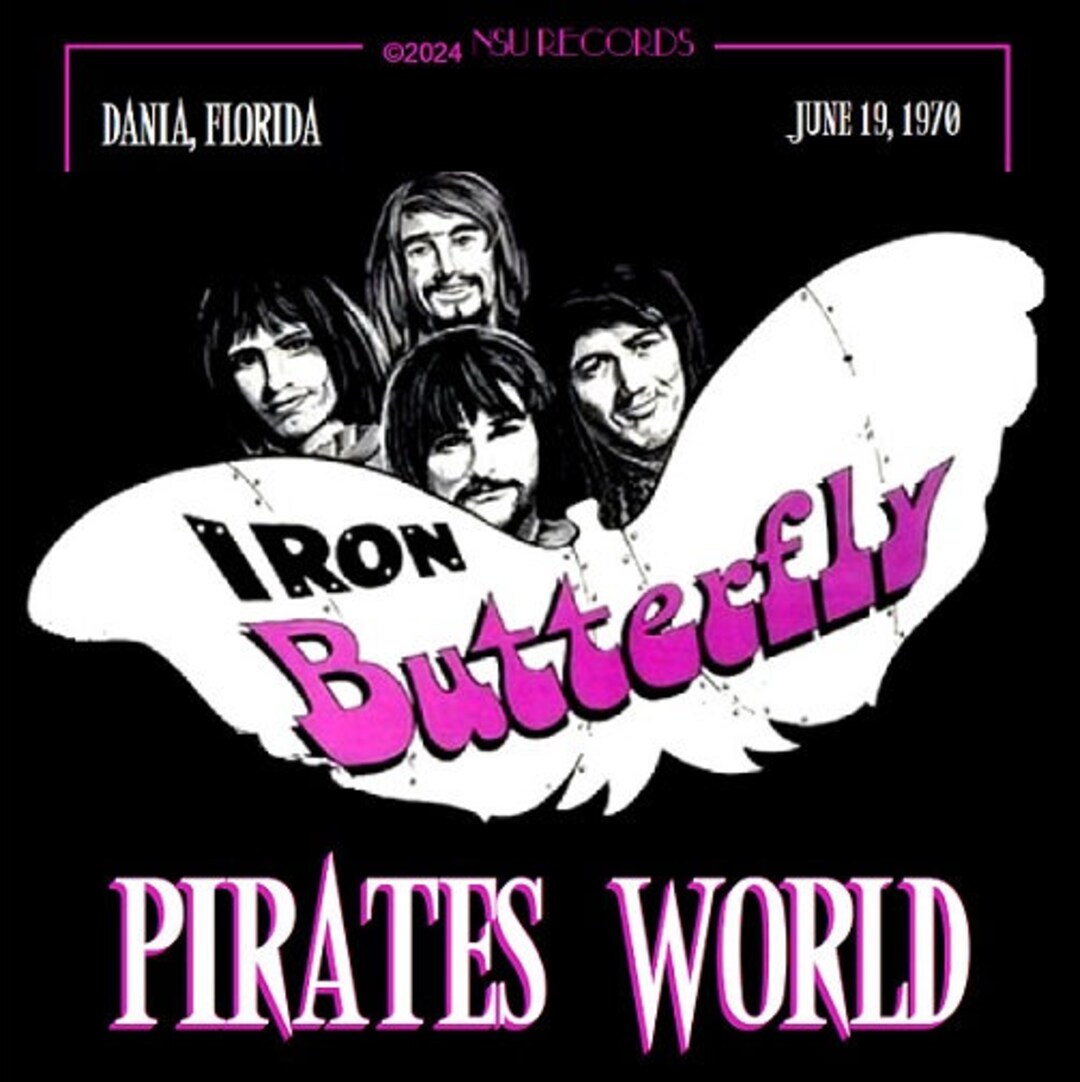 Iron Butterfly Live at Pirates World in Dania, Florida 1970 June 19 ...